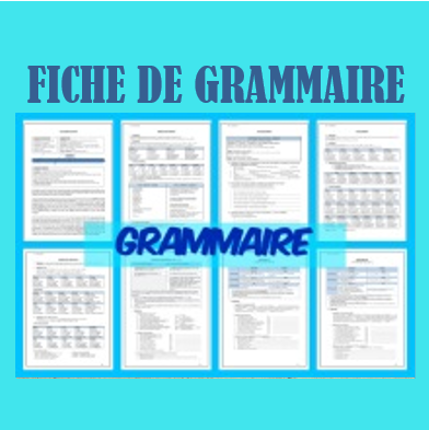 Fiches de grammaire - CAP SUR LE FLE